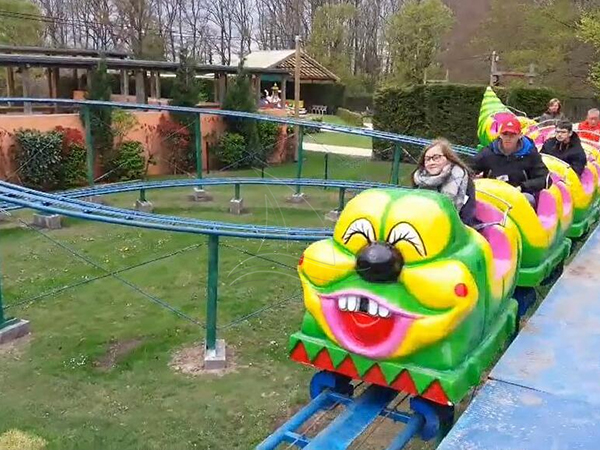 Wacky Worm Roller Coaster | Amusement park equipment supplier - DINIS